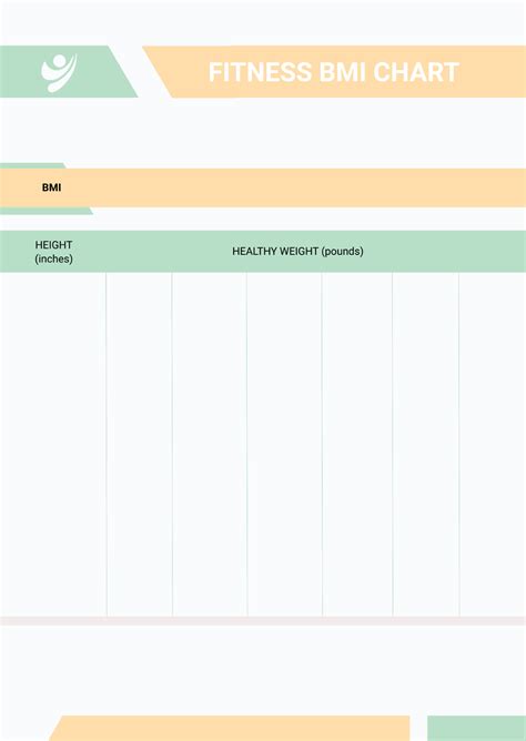 Free Bmi Chart Templates Editable And Printable