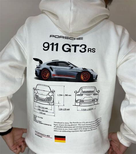 Porsche 911 Oversized Hoodie Hiddn Archive