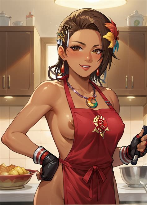 Rule 34 Ai Generated Apron Areola Slip Areolae Ass Azucena Milagros Ortiz Castillo Bandai