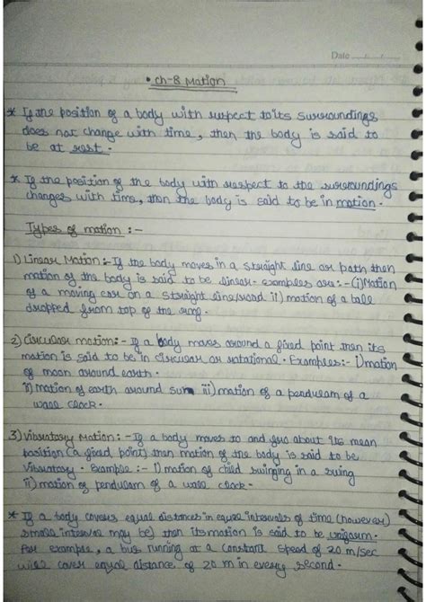 SOLUTION Class Motion Science Physics Studypool