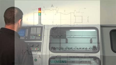 sinumerik 808d tutorial turning part 4 drawing and fixing the workpiece