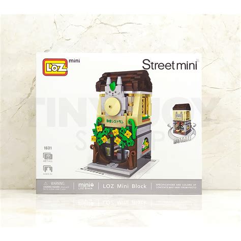 Jual Loz Street Mini Totoro Japanese Restaurant 481 Pcs 1631 Series