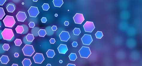 육각형의 배경 블록체인 기술 네트워크 구조 배경입니다 인공지능 기계 학습 데이터 배경 빅 데이터 3d 렌더링 0명에 대한 스톡