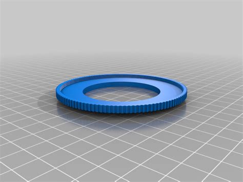 Free 3d File 52 To 77mm Step Up Lens Filter Remixed From Frolands