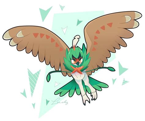 Decidueye Fan Art In 2025 Bird Pokemon Ghost Type Pokemon Pokemon