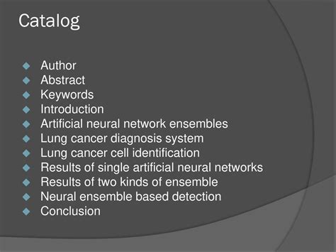 Lung Cancer Cell Identification Based On Artificial Neural Network Ensembles 指導老師 李麗華 教授 報告者
