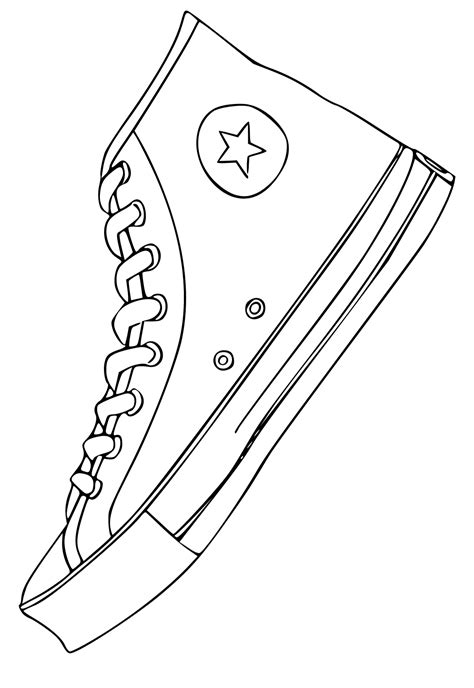 Zapatos Para Colorear