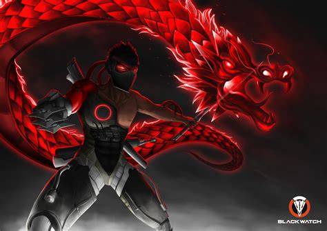 Artstation Blackwatch Genji