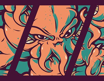 Cthulhu Tentacles Projects Photos Videos Logos Illustrations And Branding Behance