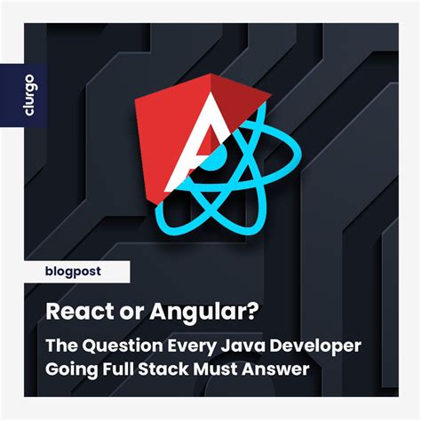 How To Become A Full Stack Developer With Angular And React Clurgo Posted On The Topic Linkedin