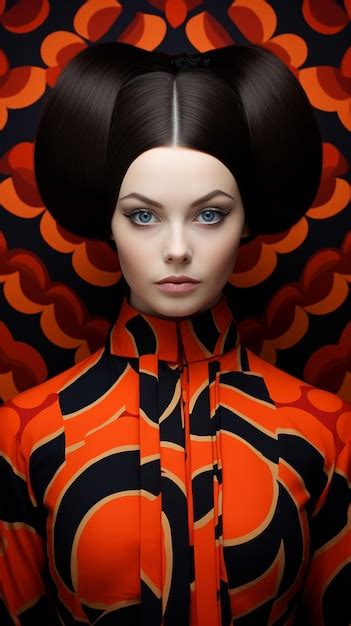 Premium Ai Image Photography Of Fashion Model In Symmetrical Asymmetry Background