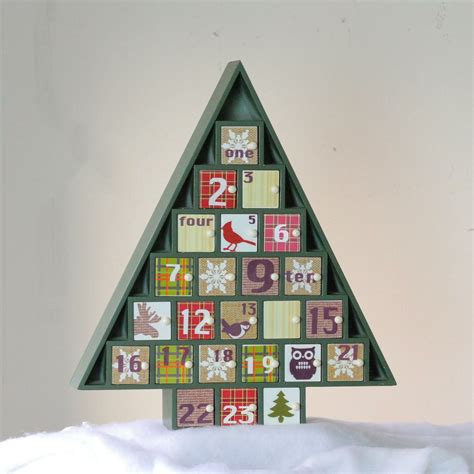 Northlight Seasonal 15 Green Tree Shaped Christmas Advent Calendar Decoration Wayfair