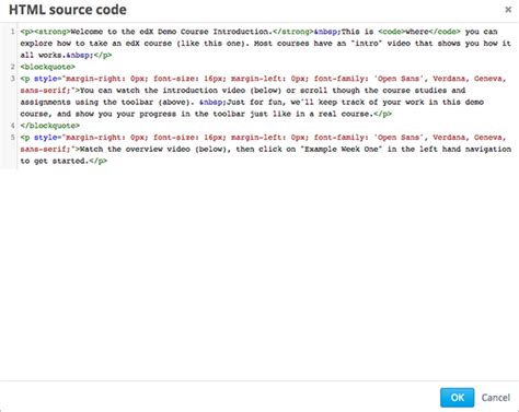 8 1 working with html components — building and running an open edx