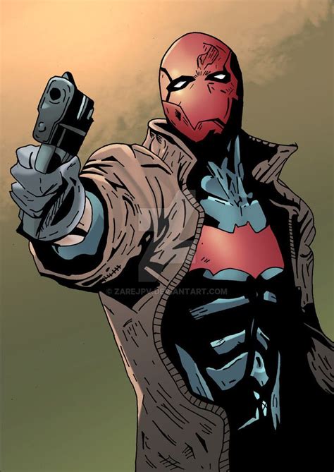 Red Hood By Zarejpv Red Hood Comic Red Hood Jason Todd Batman Red Hood