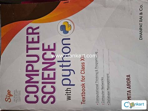 Buy Computer Science With Python Textbook And Practical Book For Class 12 Examination 2020