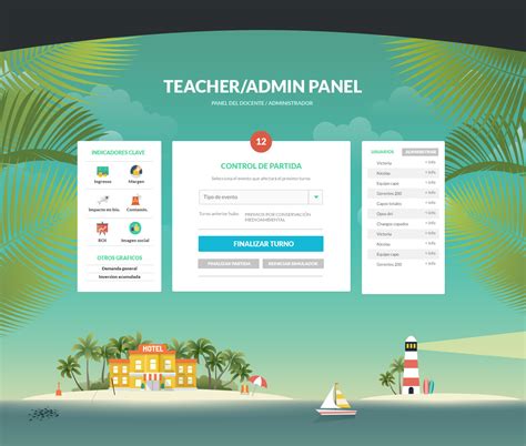 Sustainability Simulator Workshop Interface On Behance