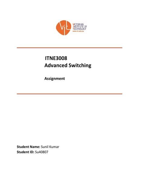 itne3008 advanced switching assignment pdf
