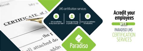Paradiso Lms Certification Services Schedule A Demo Now