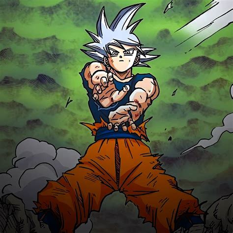 𝙂𝙤𝙠𝙪 𝘾𝙤𝙡𝙤𝙧𝙚𝙙 𝙈𝙖𝙣𝙜𝙖 𝙄𝙘𝙤𝙣 Goku Manga Dragon Ball Super Funny Dragon