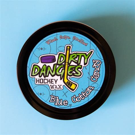 Blue Cotton Candy Hockey Stick Wax