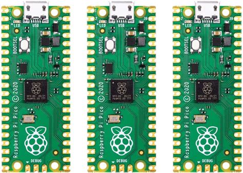 Raspberry Pi Pico Flexible Microcontroller Board Based On The Raspberry