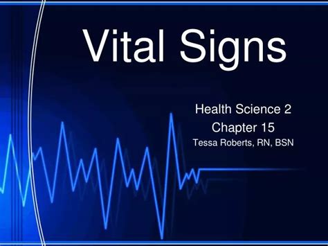 PPT Vital Signs PowerPoint Presentation Free Download ID