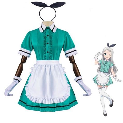 Blend Hideri Kanzaki Coffee Maid Kanzaki Hideri Cosplay Costume Japanese Anime Uniform Suit