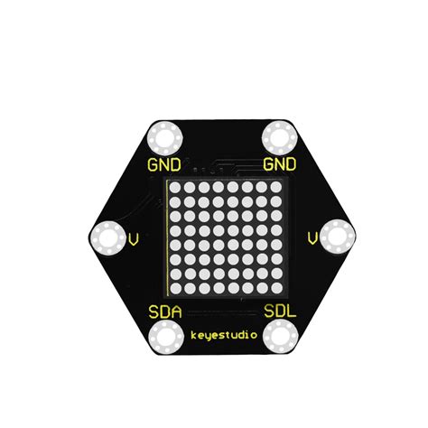 Keyestudio 8x8 Led Dot Matrix Display Breakout Module For Bbc Microbit