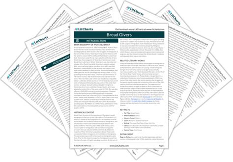 Bread Givers Character Analysis Litcharts
