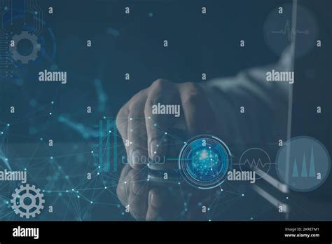 Software Engineer Coding On Laptop Computer With Innovation Technology