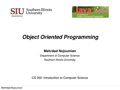 PPT Object Oriented Programming PowerPoint Presentation Free