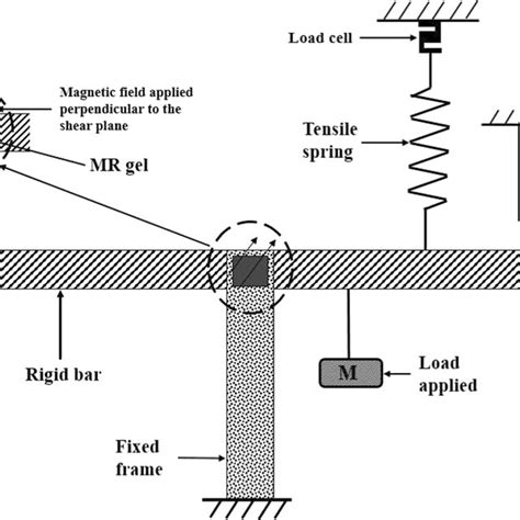 The Schematic Representation Of The Experimental Setup Used In Shear