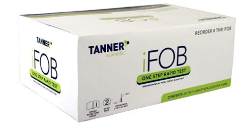 IFOB One Step Rapid Test Cassette Kit Tanner Scientific