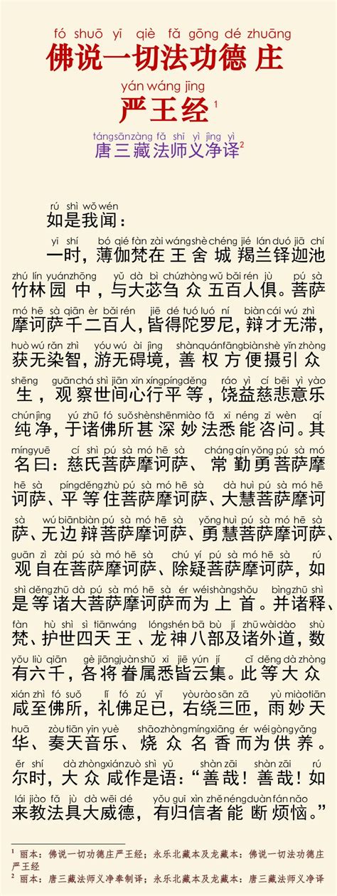 佛说一切法功德庄严王经 妙枚居士 佛教颂音频网