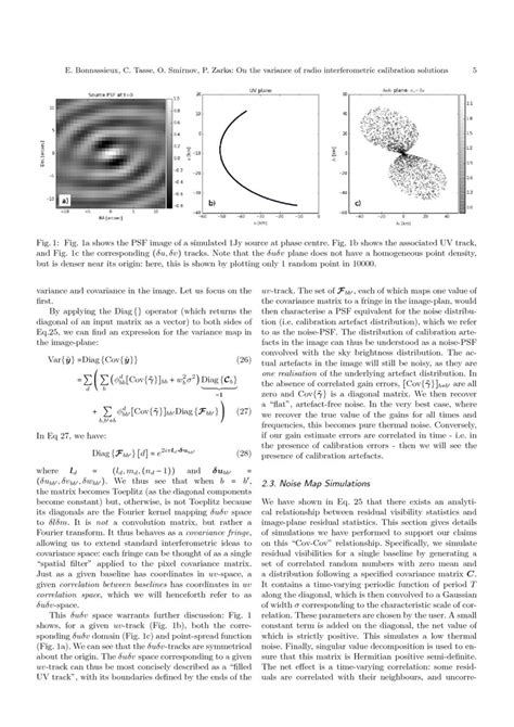 on the variance of radio interferometric calibration solutions quality