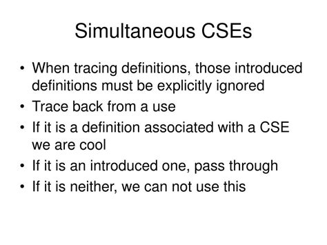 Ppt Common Subexpression Elimination Powerpoint Presentation Free