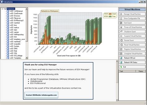 Виртуализация Бесплатная утилита Vmware Esx Manager управление