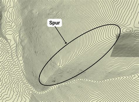 features of a topographic map equator