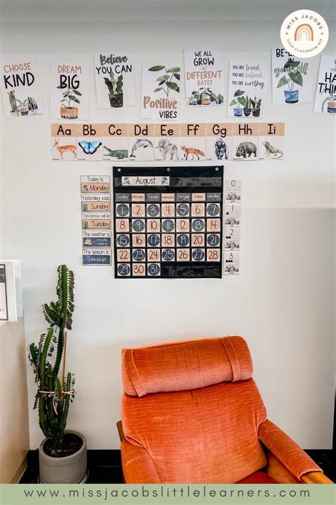Boho Plants Classroom Decor Rustic Boho Theme Miss Jacobs Plants