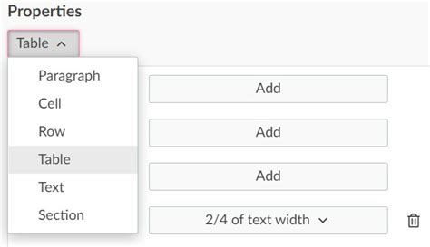 more advanced features of tables and setting them up tangelo software