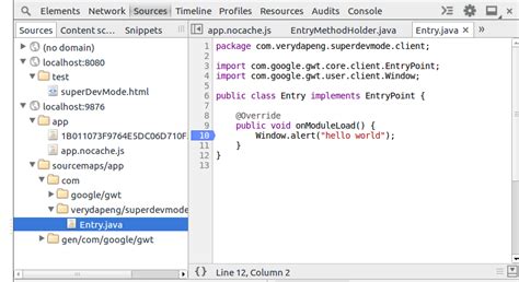 Fix It Anyway GWT Super Dev Mode