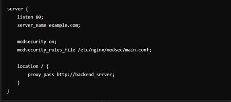 Modsecurity With Comodo Rules For Nginx Integration Guide