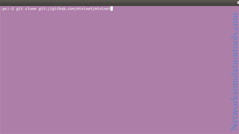Installation Process For Python Mininet Network Simulation Tools