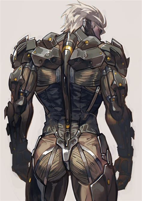 Raiden Metal Gear And More Drawn By Syachiiro Danbooru