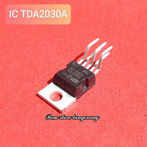ST IC TDA2030A TDA 2030A TDA 2030 A Integrated Circuit TDA2030 A AZ07 Lazada Indonesia