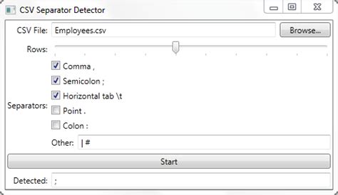 Auto Detect Csv Separator Codeguru