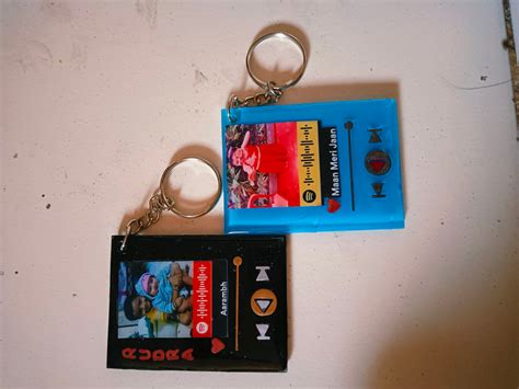 Spotify Customize Keychain With Photo