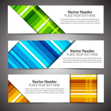 Blog Header Vectors Free Download Graphic Art Designs
