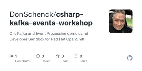 Github Donschenckcsharp Kafka Events Workshop C Kafka And Event