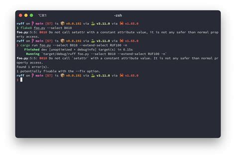 B010 Not Required By Ruff But Is Required By Flake8 Bugbear · Issue